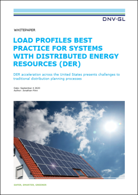 Load profiles best practice for systems with distributed energy ...