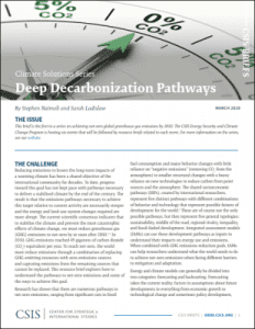 Climate Solutions Series: Deep Decarbonization Pathways - Colombia Inteligente