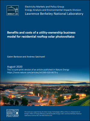 Benefits and costs of a utility-ownership business model for ...