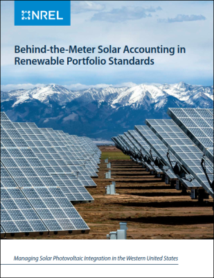 Behind-the-Meter Solar Accounting in Renewable Portfolio Standards ...