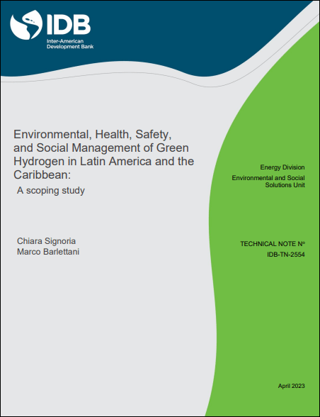 Environmental, Health, Safety, and Social Management of Green Hydrogen ...