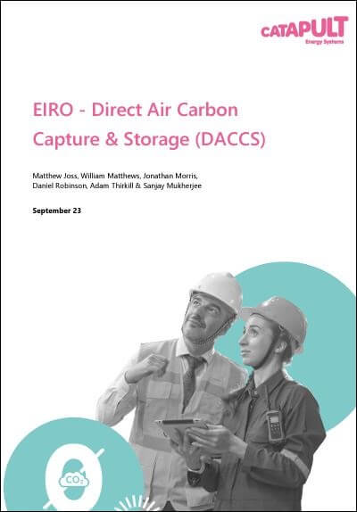 EIRO - Direct Air Carbon Capture & Storage (DACCS) - Colombia Inteligente