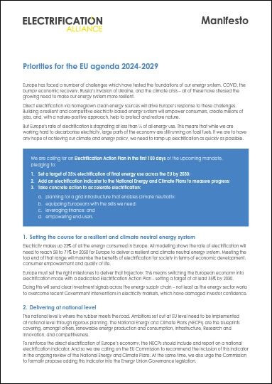 Electrification Alliance Manifesto - Colombia Inteligente