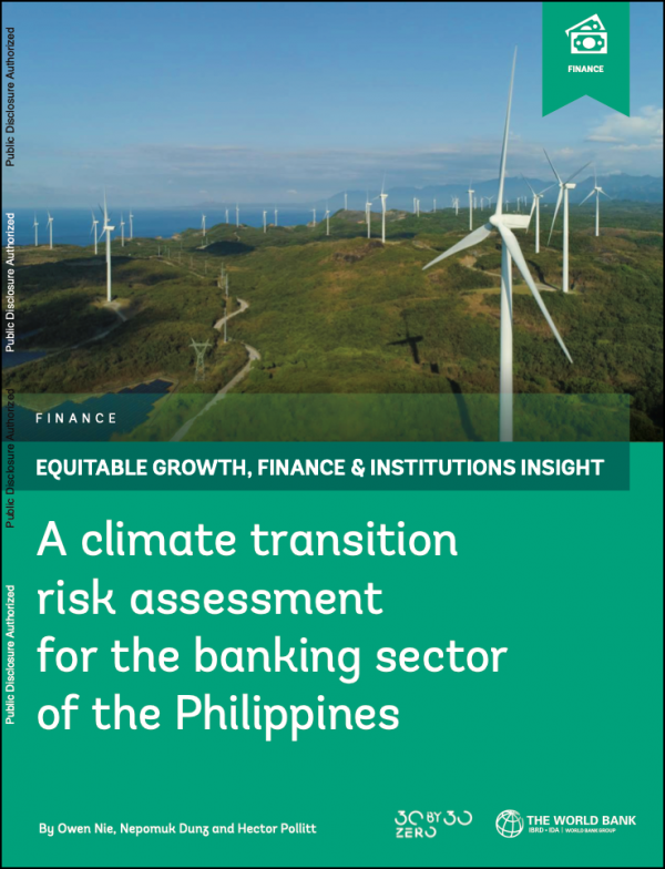 A Climate Transition Risk Assessment for the Banking Sector of the ...