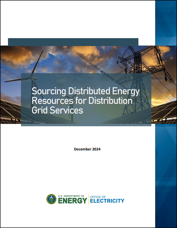 Sourcing Distributed Energy Resources for Distribution Grid Services ...