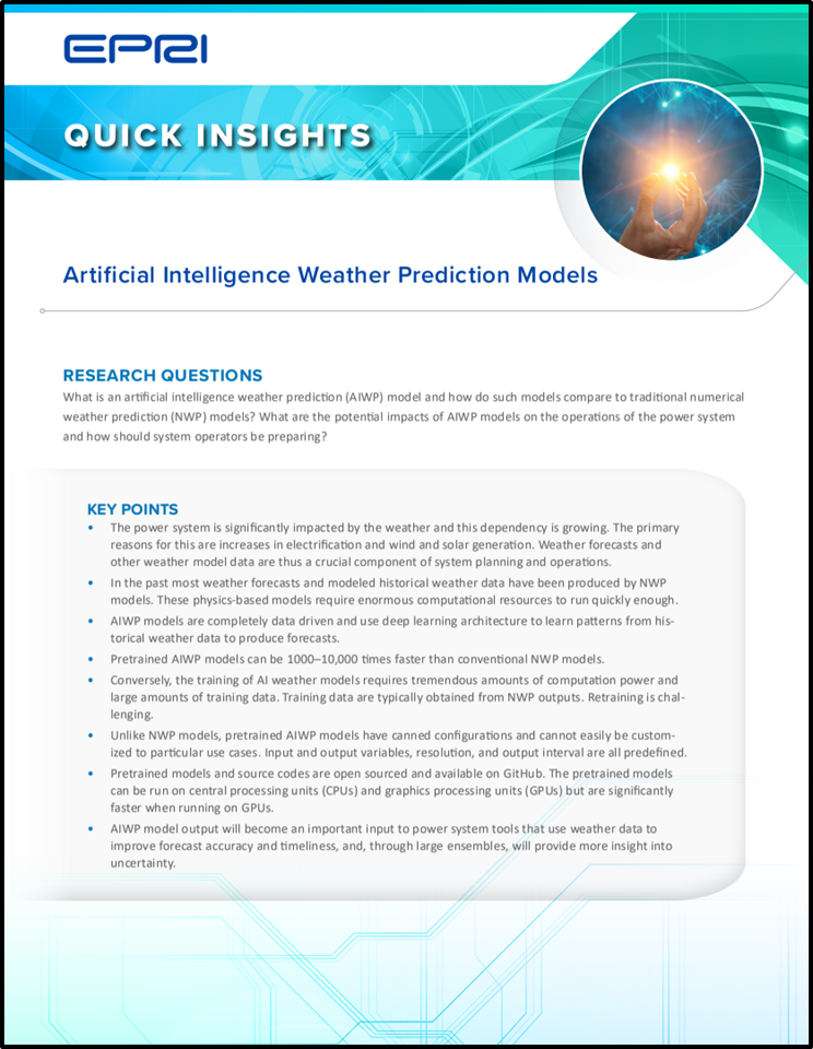 Artificial Intelligence Weather Prediction Models - Colombia Inteligente
