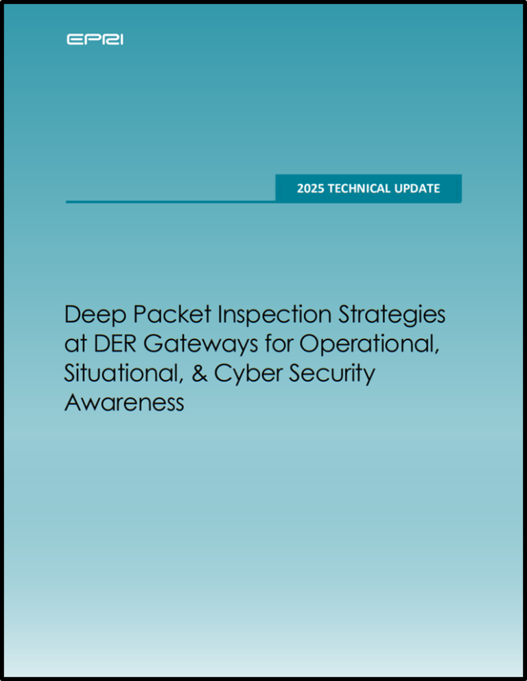 Deep Packet Inspection Strategies at DER Gateways for Operational ...